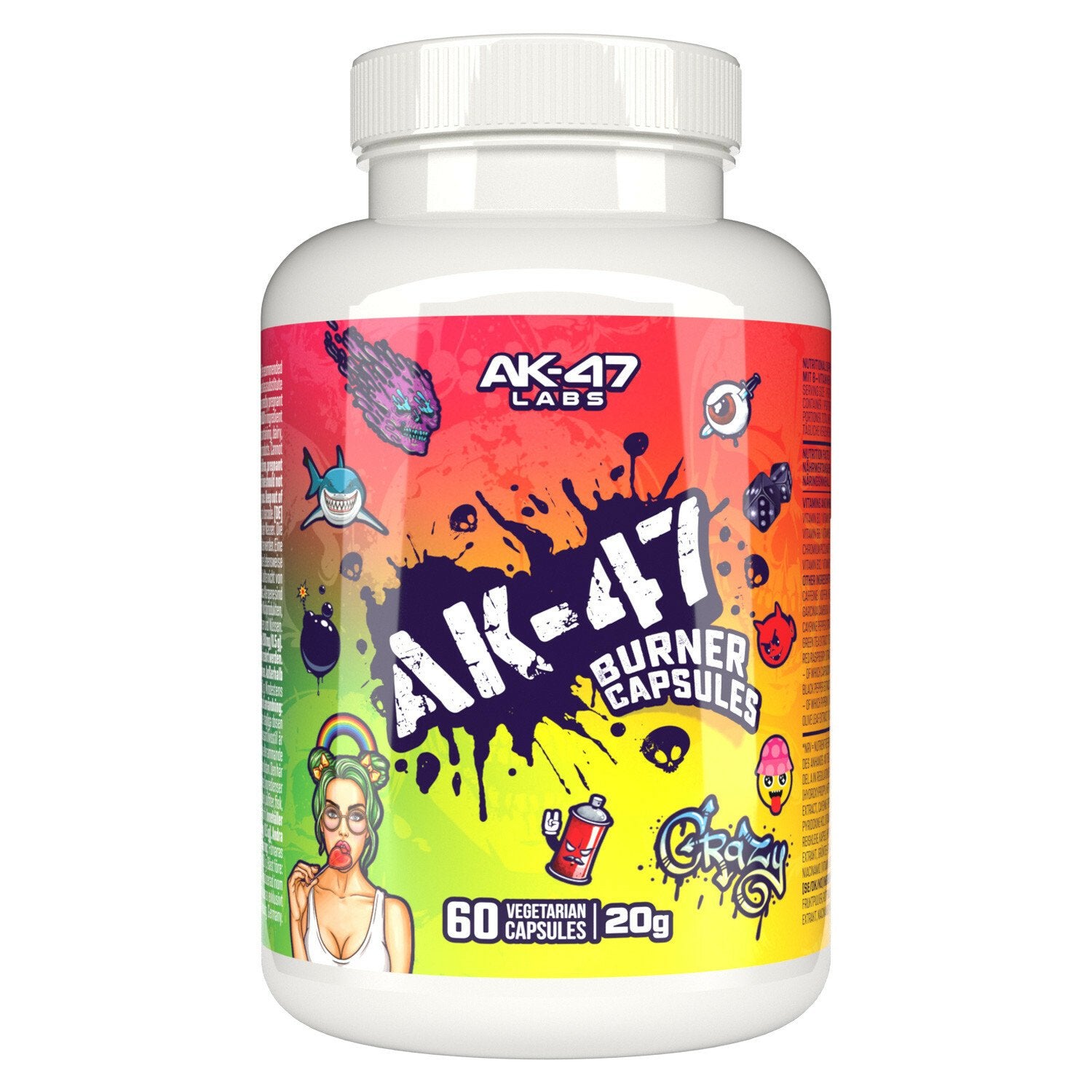 AK-47 Labs Burner Capsules 60 Capsules – Pro Gym Supplements Ltd