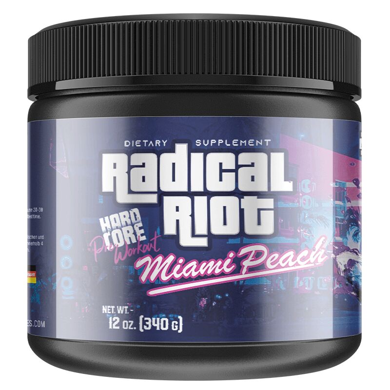 Radical Riot Pre Workout 20 Serving 340g – Pro Gym Supplements Ltd